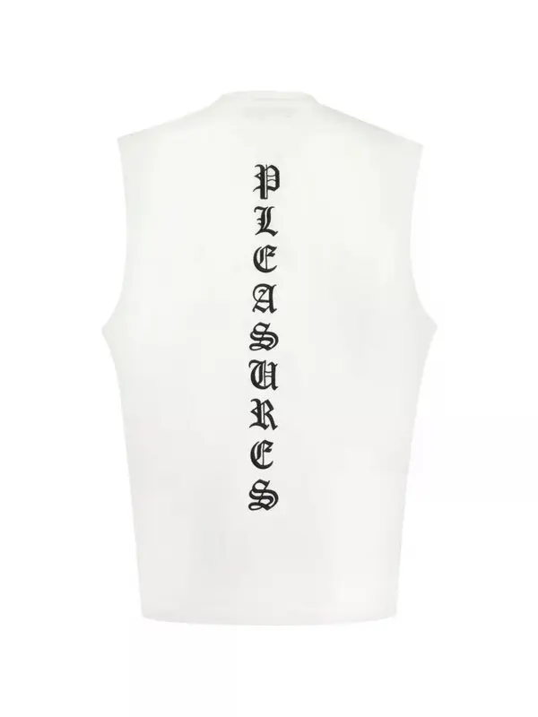 PLEASURES Sorrow Sleeveless T-shirt - White