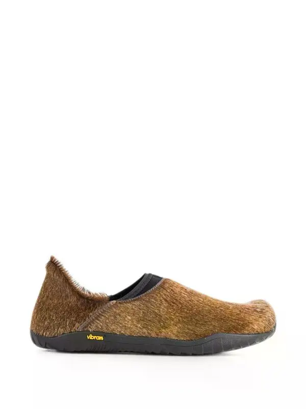 DEMON Dalmara Gaiter Fur Sneakers - Brown