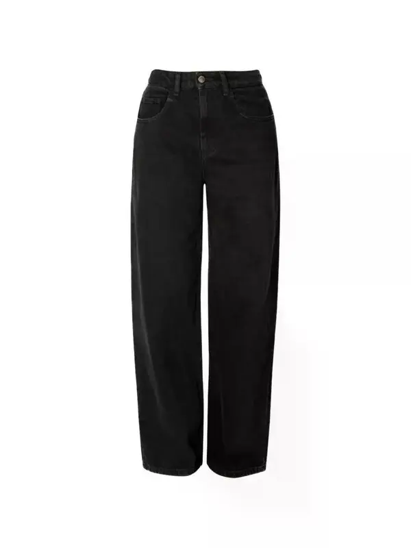 ICON DENIM LOS ANGELES Poppy Wide-leg Jeans - Black