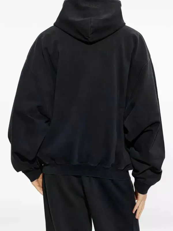 Vetements Logo-print Zip-up Hoodie