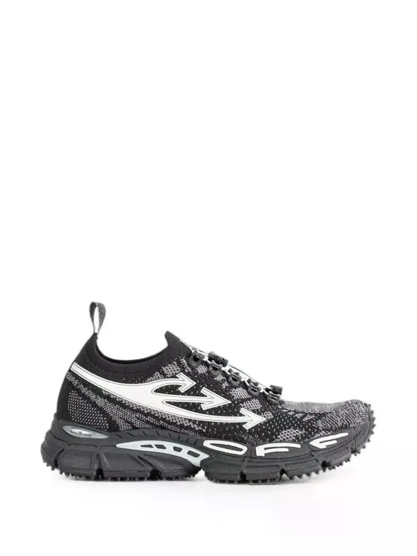 Off-White Be Right Back Knit Trainers - Black