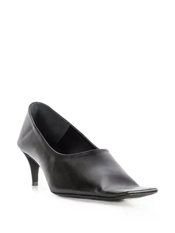 Khaite Marlene Square-toe Pumps