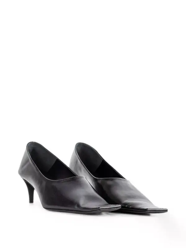 Khaite Marlene Square-toe Pumps