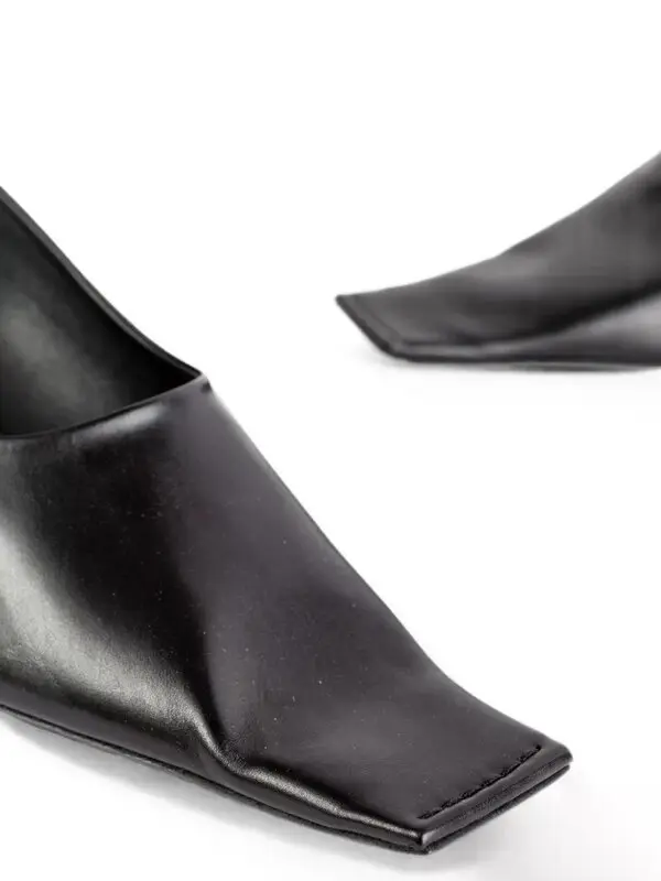 Khaite Marlene Square-toe Pumps