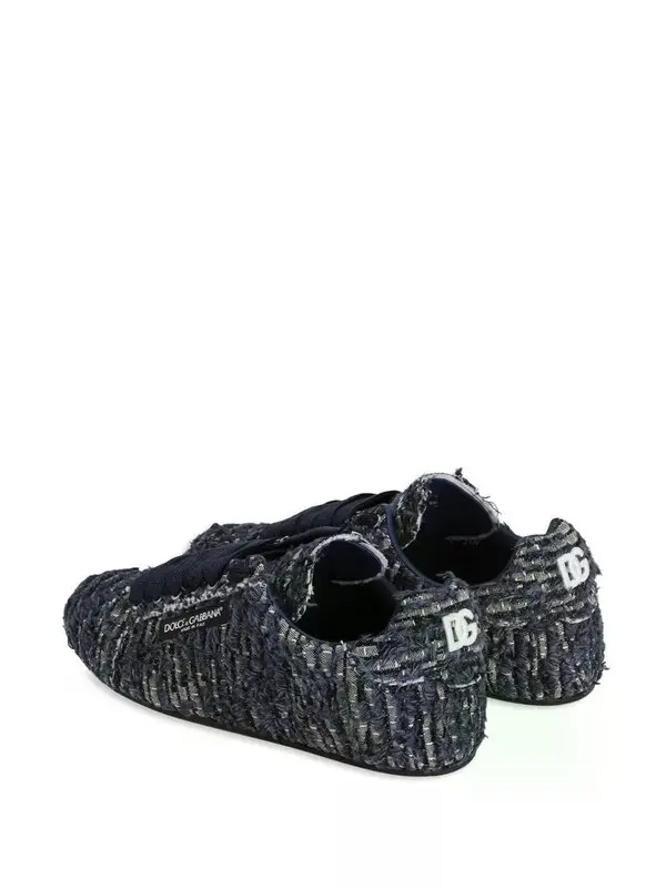 Dolce & Gabbana Portofino Soft Denim Sneakers