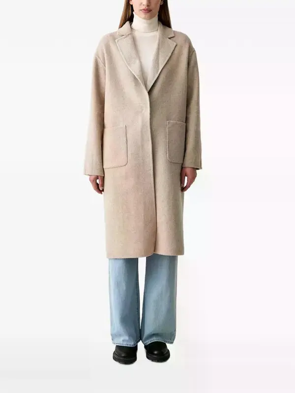 Joseph Ribkoff Check-pattern Reversible Coat