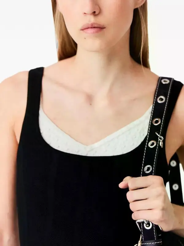 Maje Short 2-in-1 Effect Dress