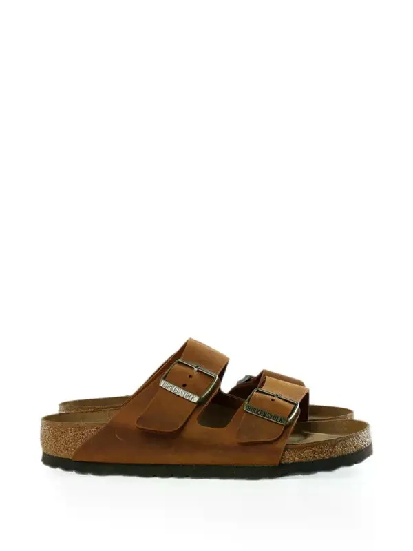 BIRKENSTOCK Arizona Buckle-fastening Sandals - Brown