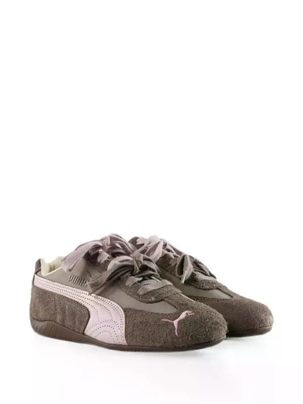 PUMA Speedcat Brushed Luxe Panelled Sneakers