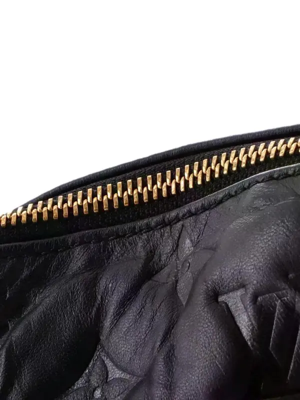 LOUIS VUITTON Coussin Bag Monogram Embossed Lambskin Mm Crossbody Bag - Black