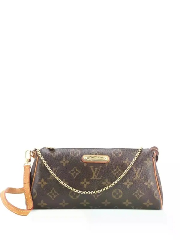 LOUIS VUITTON Monogram Canvas Eva Clutch Bag