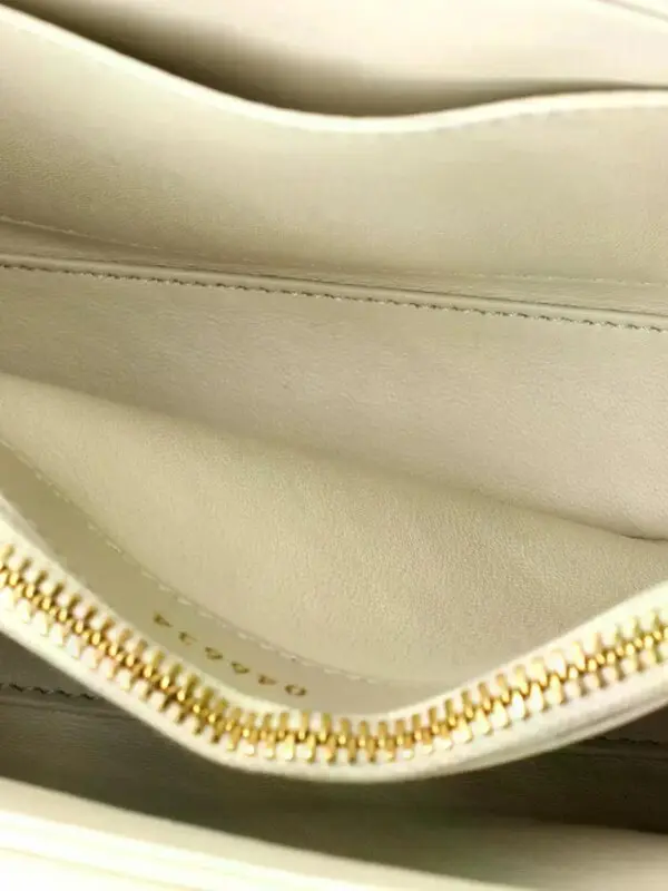 Celine 16 Top Handle Bag Smooth Calfskin Mini Satchel - Neutrals