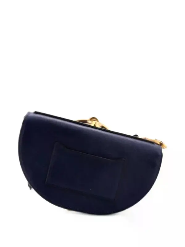 Chloé Nile Leather Mini Crossbody Bag - Blue
