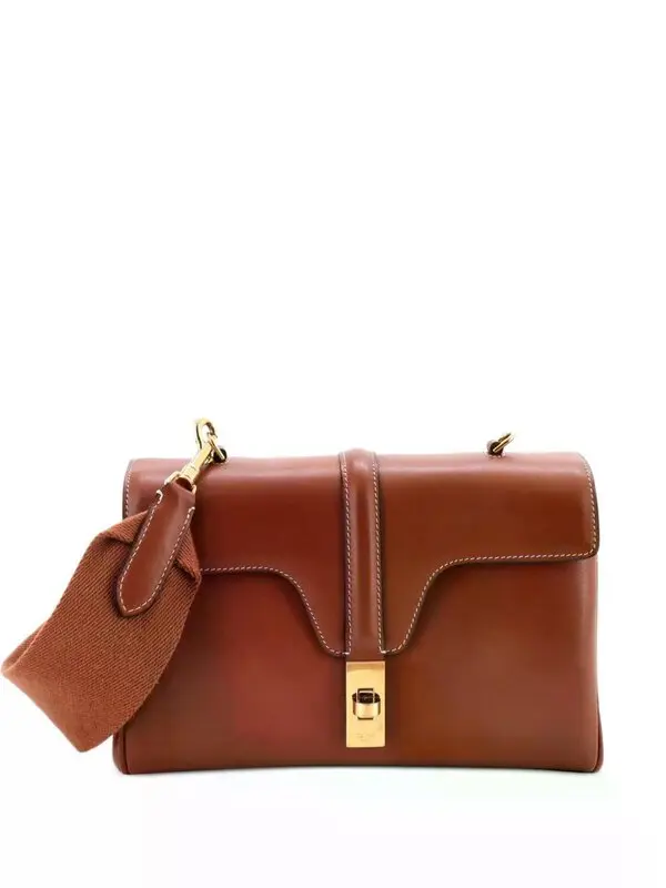 Celine Soft 16 Shoulder Bag - Brown