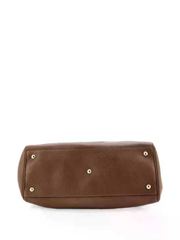 Gucci Bamboo Shopper Leather Medium Tote Bag