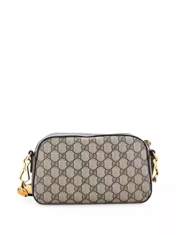 Gucci Neo Vintage Camera Messenger Bag Gg Coated Canvas Crossbody Bag - Brown
