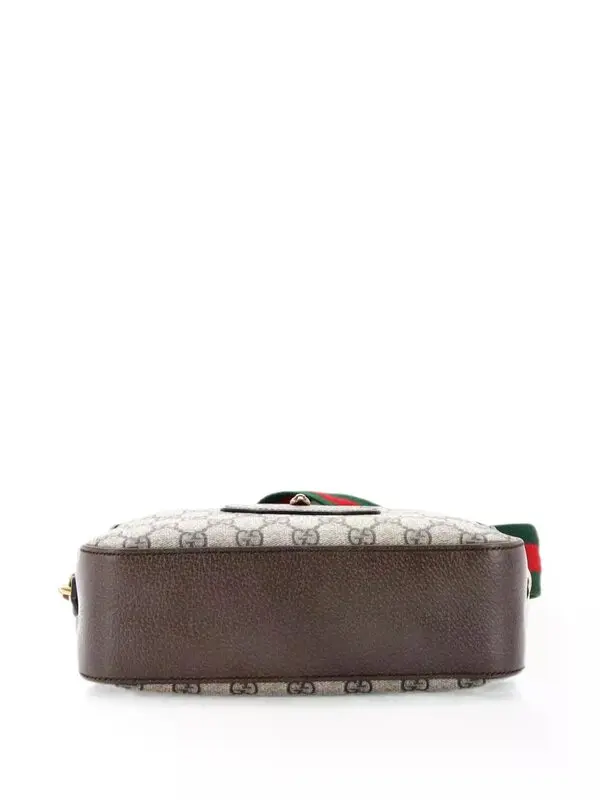 Gucci Neo Vintage Camera Messenger Bag Gg Coated Canvas Crossbody Bag - Brown