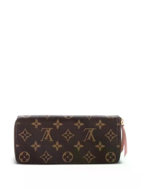 LOUIS VUITTON Clemence Wallet Monogram Canvas Small Wallets - Brown