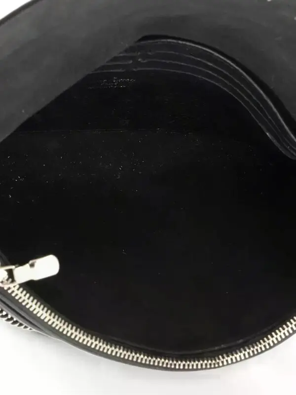 LOUIS VUITTON Mylockme Pochette Leather Clutch Bag