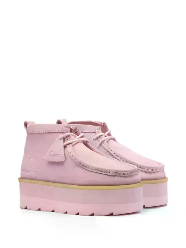 Clarks Wallabee Platform Ankle Boots