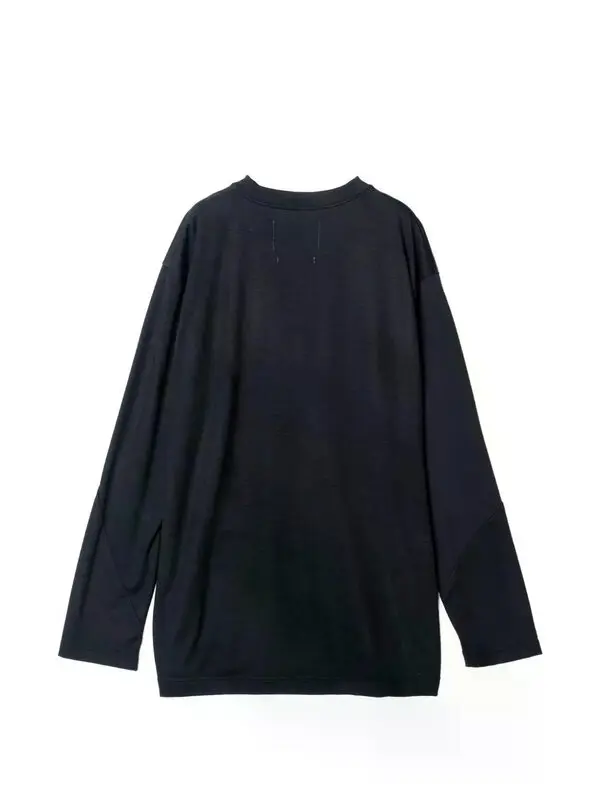 YOSHIOKUBO Zip-pocket Panelled T-shirt