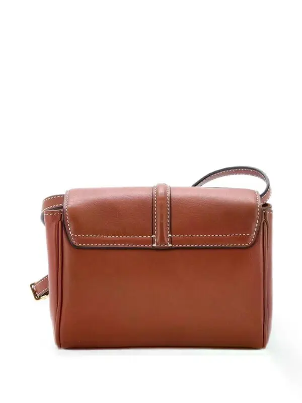 Celine Soft 16 Bag Smooth Calfskin Mini Crossbody Bag - Brown