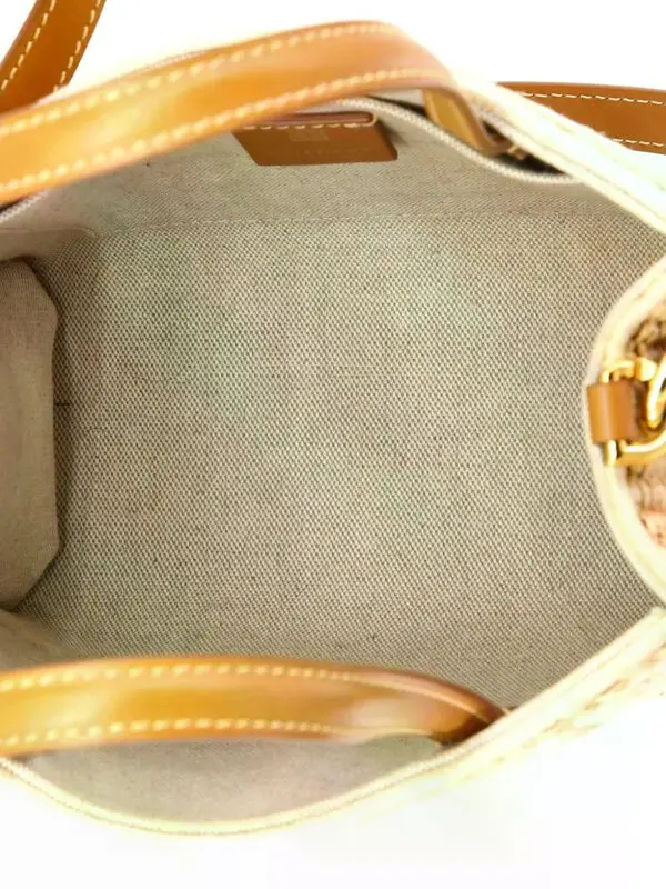 Givenchy G-tote 4g Raffia Mini Satchel