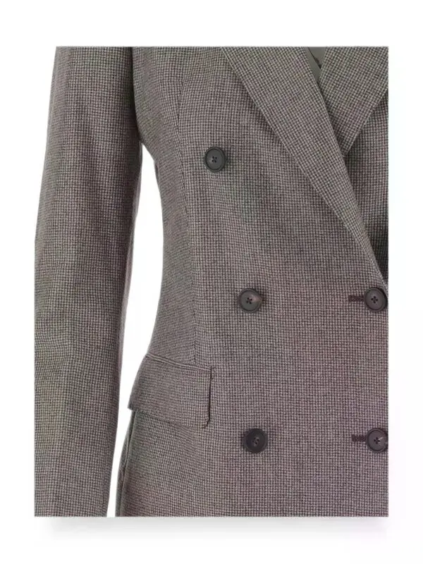 Tagliatore Double-breasted Micro-check Blazer