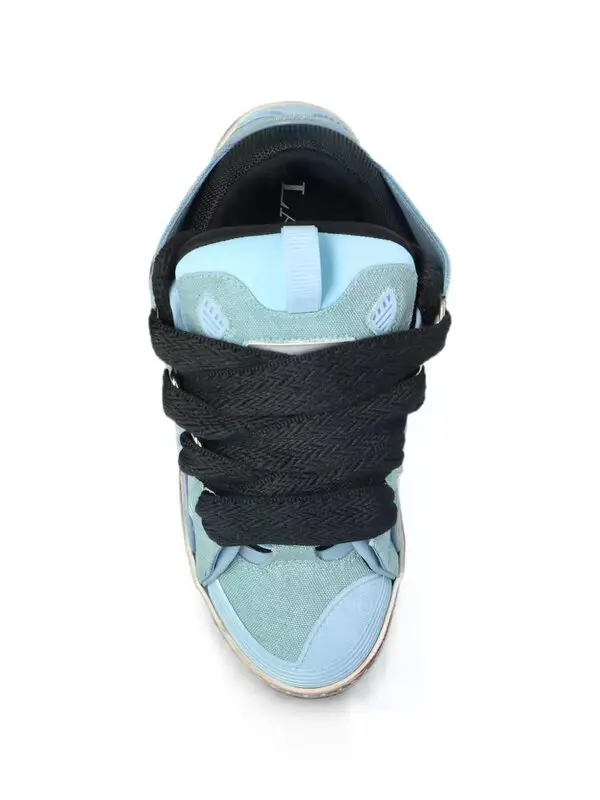 LANVIN Curb Panelled Sneakers
