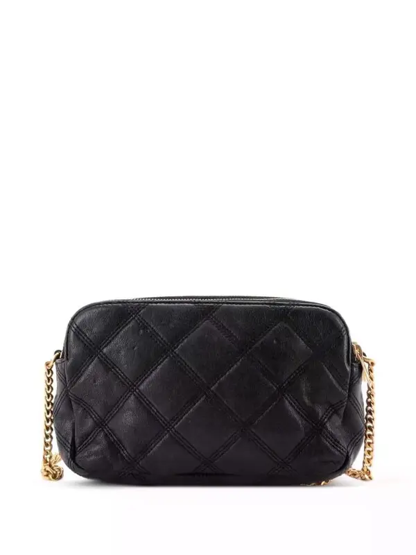 Saint Laurent Becky Quilted Leather Mini Crossbody Bag - Black