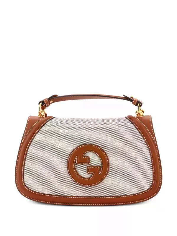 Gucci Blondie Nm Top Handle Bag - Brown