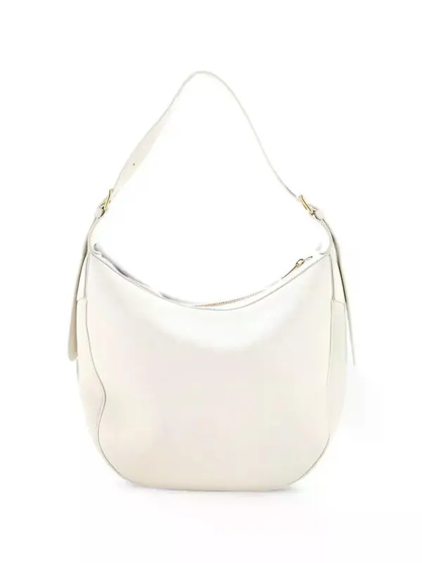 Celine Heloise Triomphe Embossed Leather Medium Shoulder Bag