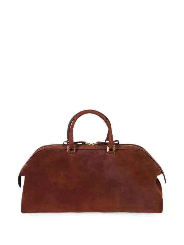 Alberta Ferretti Suede Top-handle Tote Bag