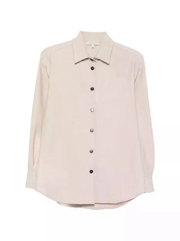 Antonelli Firenze Campari Button-fastening Long-sleeve Shirt - Neutrals