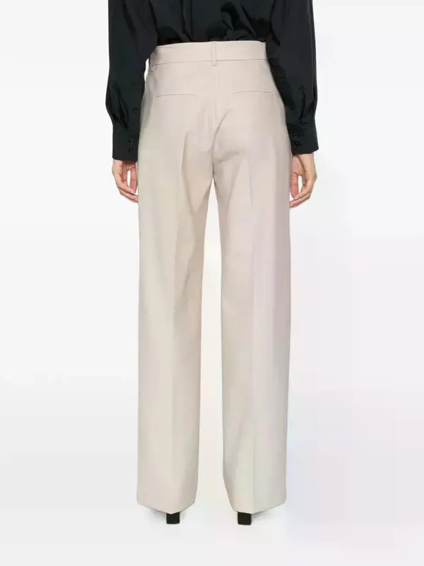 Antonelli Firenze Robinia Pressed-crease Straight-leg Trousers