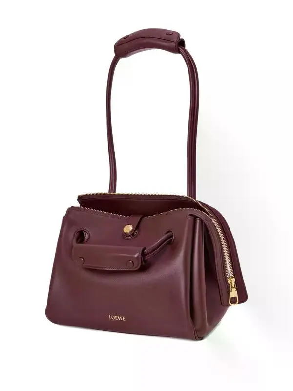 Loewe Small Madrid Bag In Supple Calfskin - Red