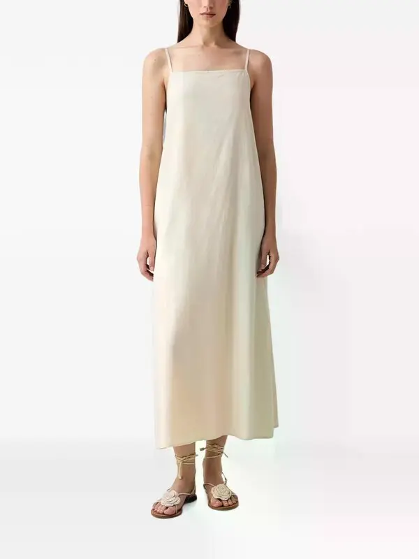 VICOLO Spaghetti-strap Scoop-back Maxi Dress