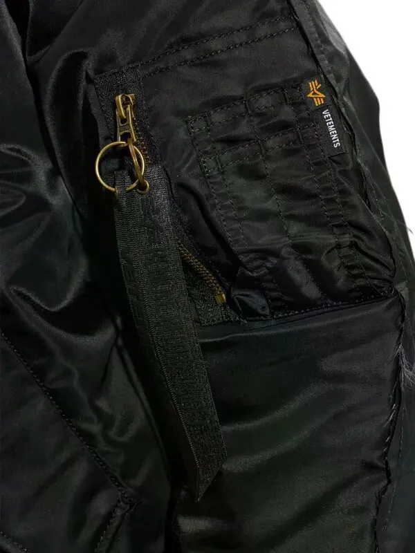 Vetements X Alpha Industries Hooded Bomber Jacket