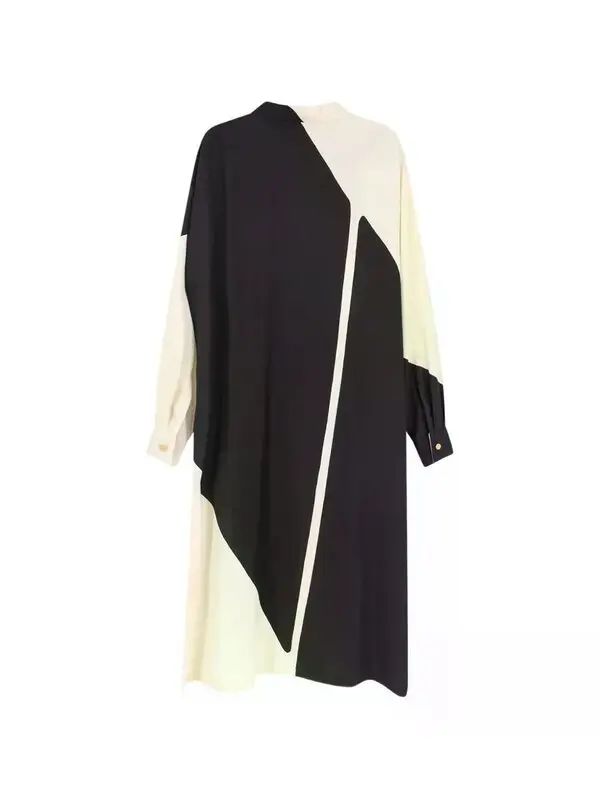 Alberta Ferretti Graphic-print Asymmetric Shirt
