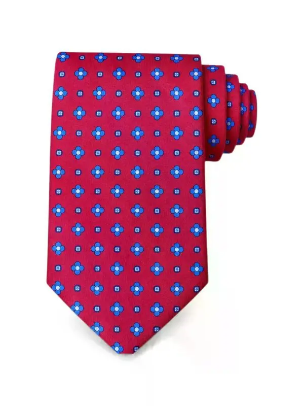 BONA FURTUNA Floral-print Tie - Red
