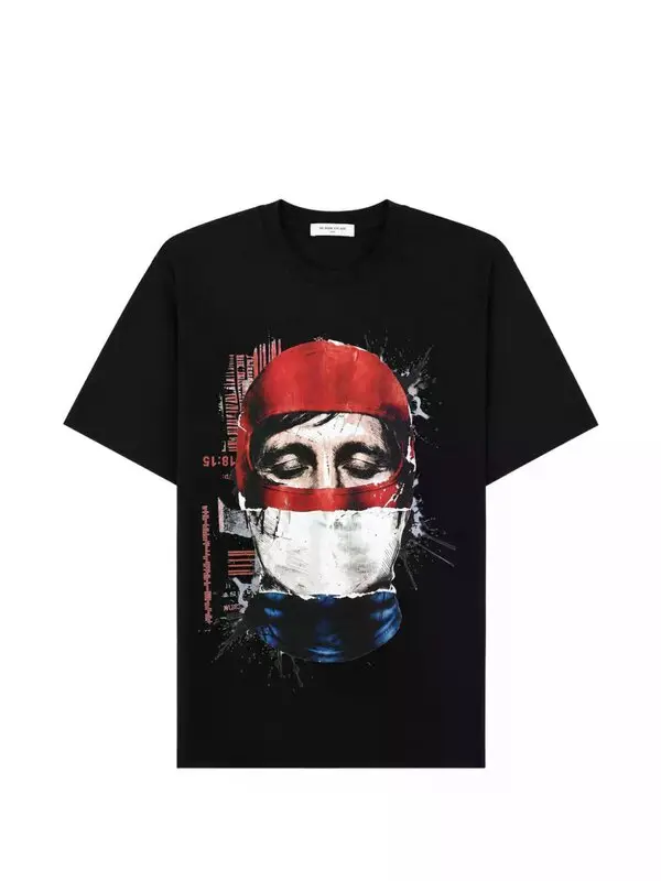 IH NOM UH NIT Graphic-print Cotton T-shirt - Black