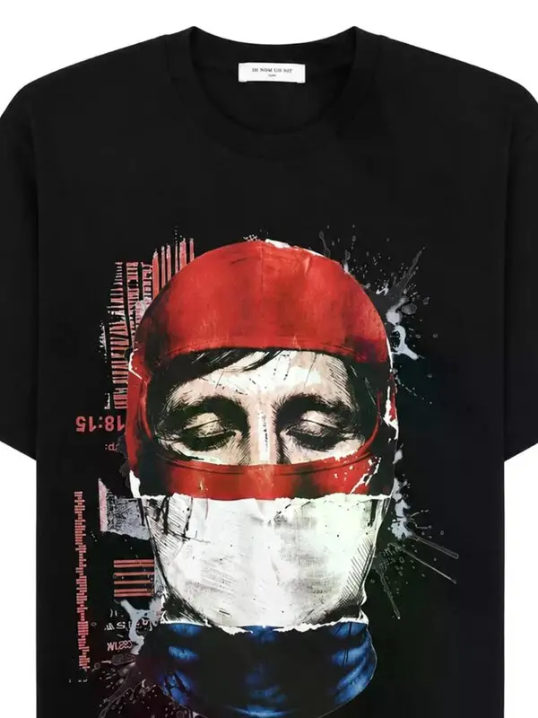 IH NOM UH NIT Graphic-print Cotton T-shirt