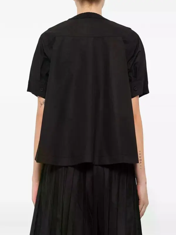 Sacai Layered-panel T-shirt