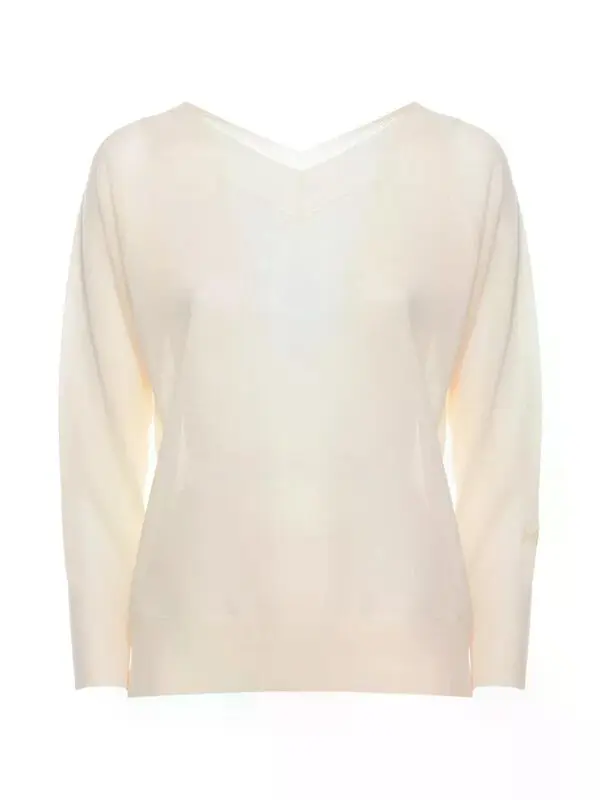 Marella V-neck Raglan-sleeve Jumper