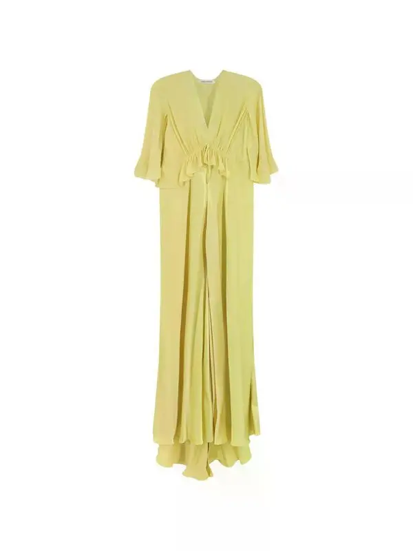 Alberta Ferretti V-neck Maxi Dress