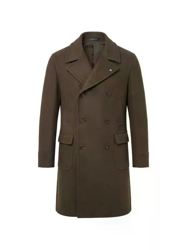 Tagliatore Double-breasted Wool Coat