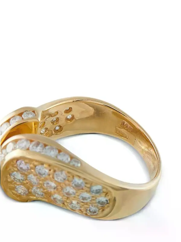 LB EXCLUSIVE 14k Yellow Diamond Ring