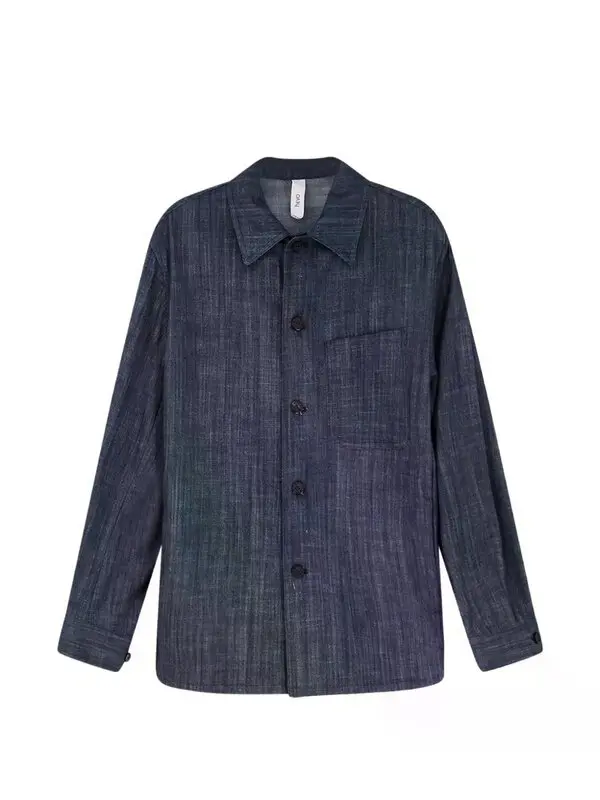 HEVO Bari Patch-pocket Long-sleeve Shirt Jacket