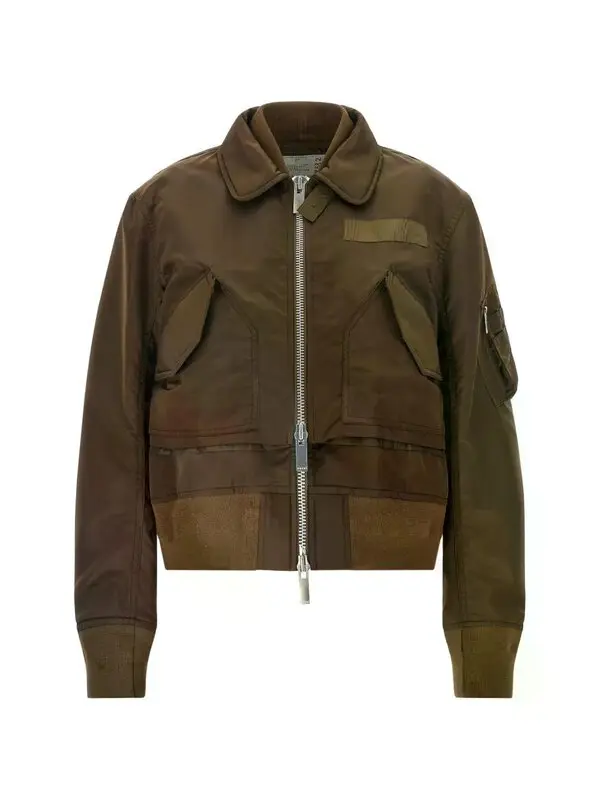 Sacai Layered Zip-up Jacket