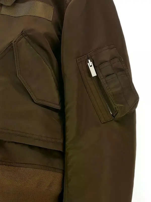 Sacai Layered Zip-up Jacket